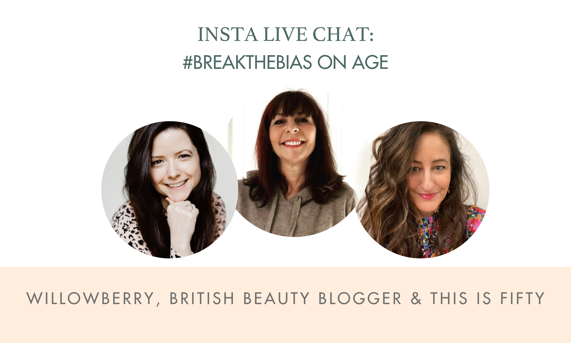 Age Without Apology Expert Chat: British Beauty Blogger and This Is Fi ...