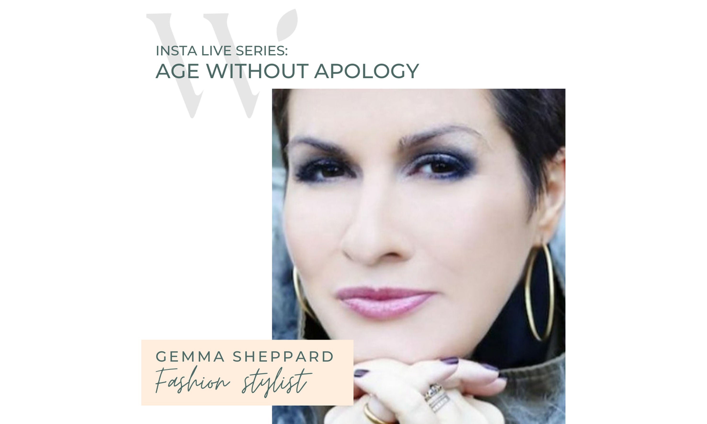 Age Without Apology expert chat: fashion stylist Gemma Sheppard ...