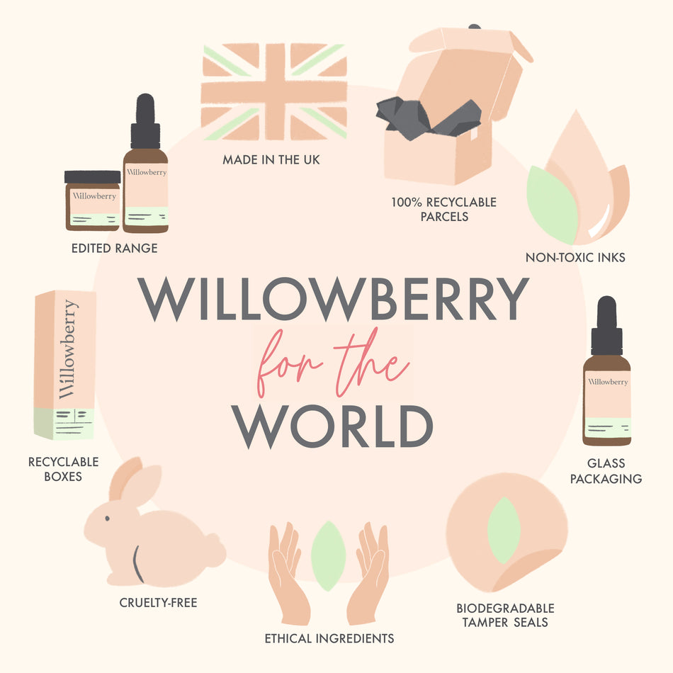 SUSTAINABILITY – Willowberry Skincare